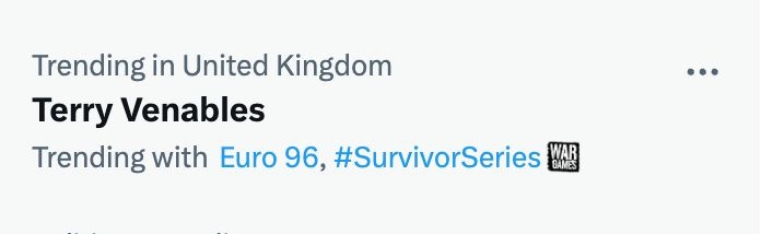 Terry Venables - Terrace Talk - Wanderers Ways. Neil Thompson 1961-2021